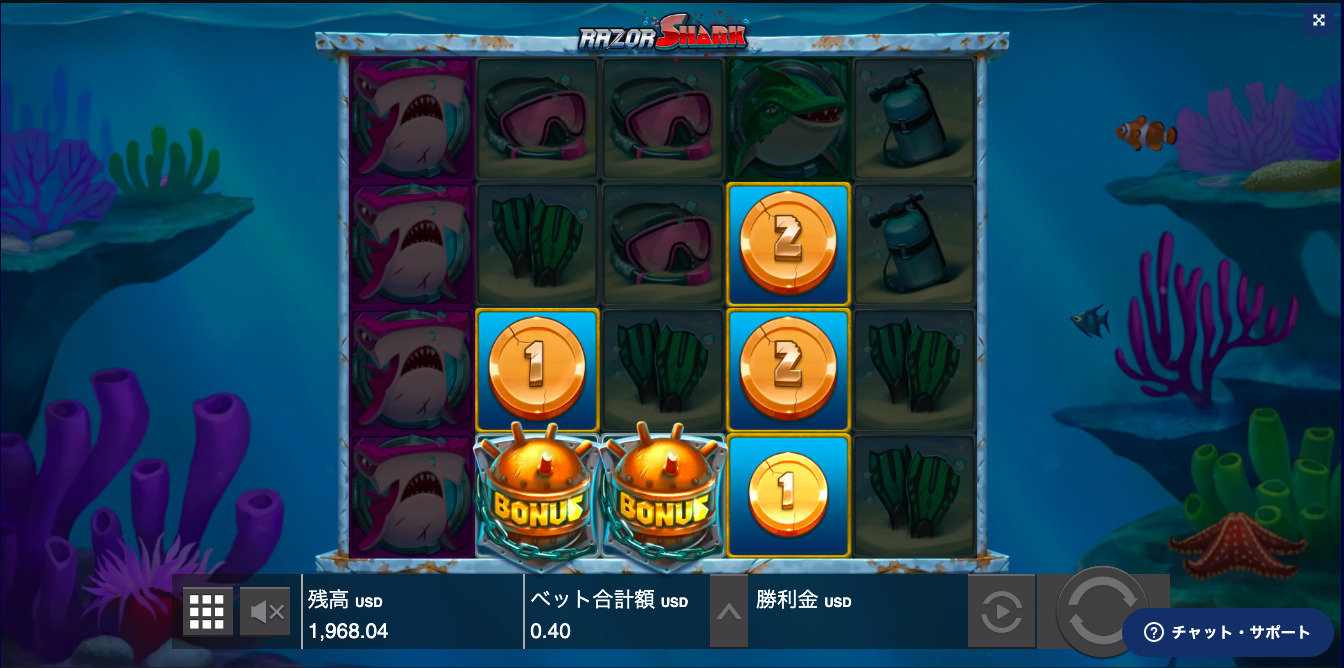 razor shark（レイザーシャーク）の遊び方や演出を詳しく解説！ - DORA麻雀